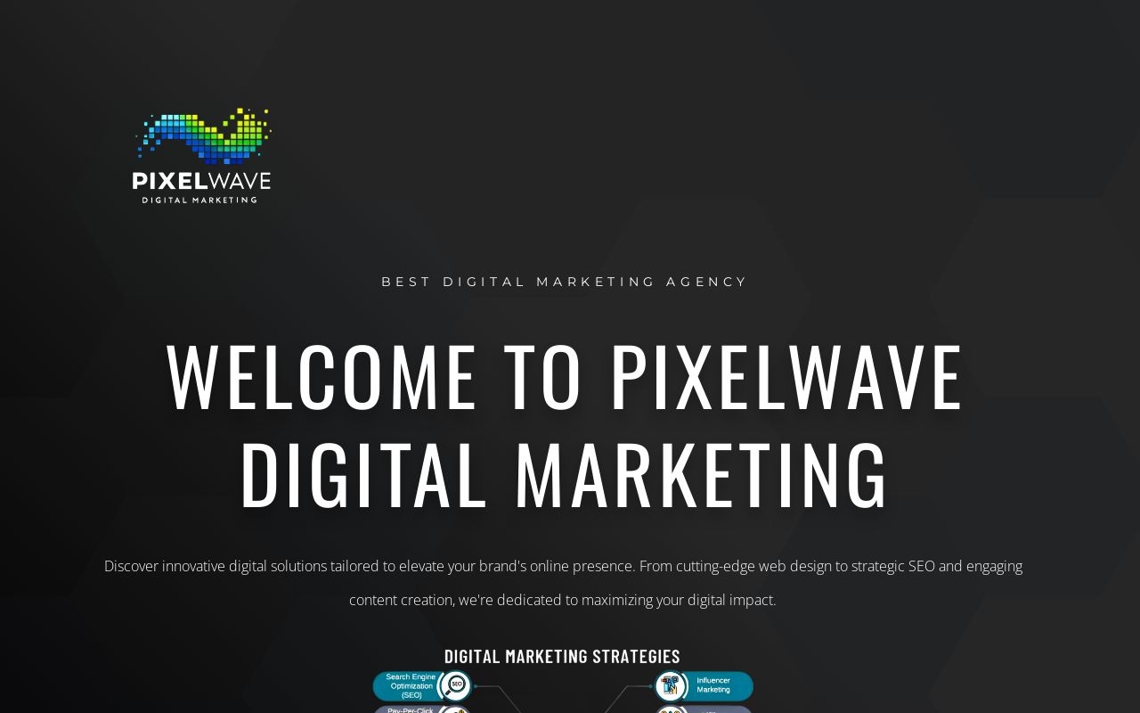 PixelWave Digital Marketing Solutions for Your Business.